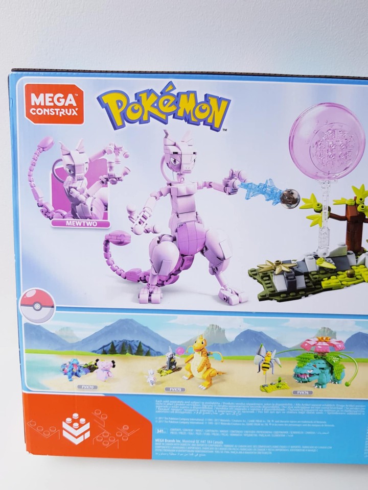 Mewtwo Vs Mew Mega Construx 2018 FVK77 NEW FACTORY SEALED BOX | eBay