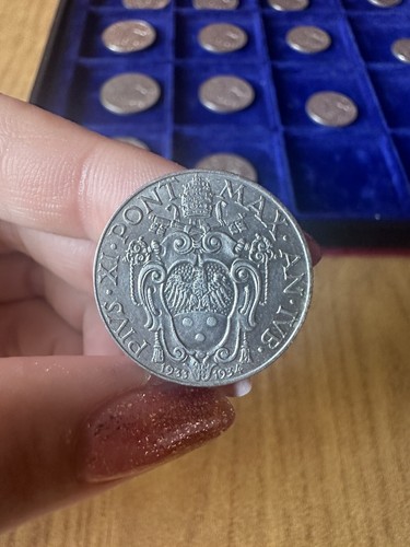 Monnaie Ville ' Del Vatican Pio Xi 50 Cent 1933 1934 Sq | eBay