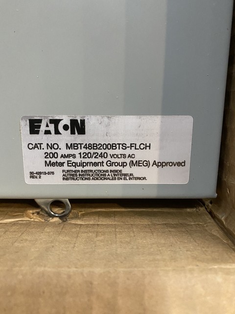 Eaton MBT48B200BTS 200A Main Breaker for sale online | eBay