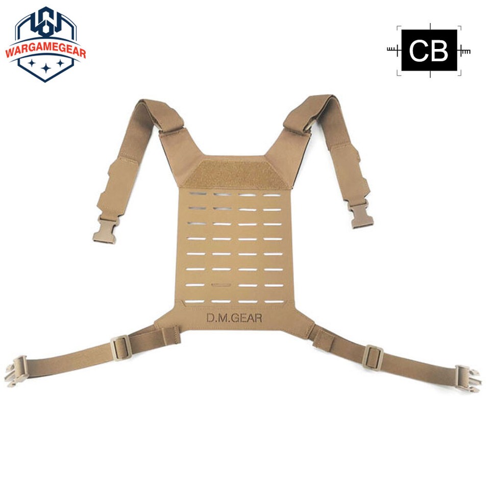 Tactical D3 SS MK Chest Rig Universal Vest MOLLE Back Panel Strap Mount ...