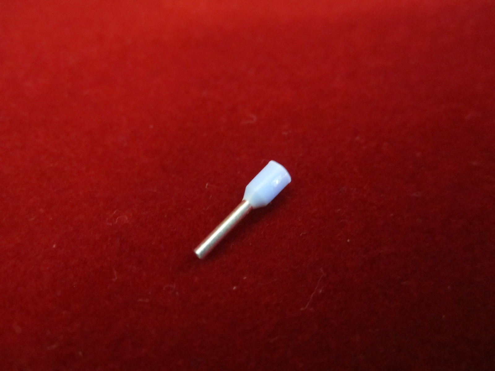 Engeser E205 Insulated Single Ferrule 24AWG, 0.25mm2 - 6mm N, BLUE, 100 ...