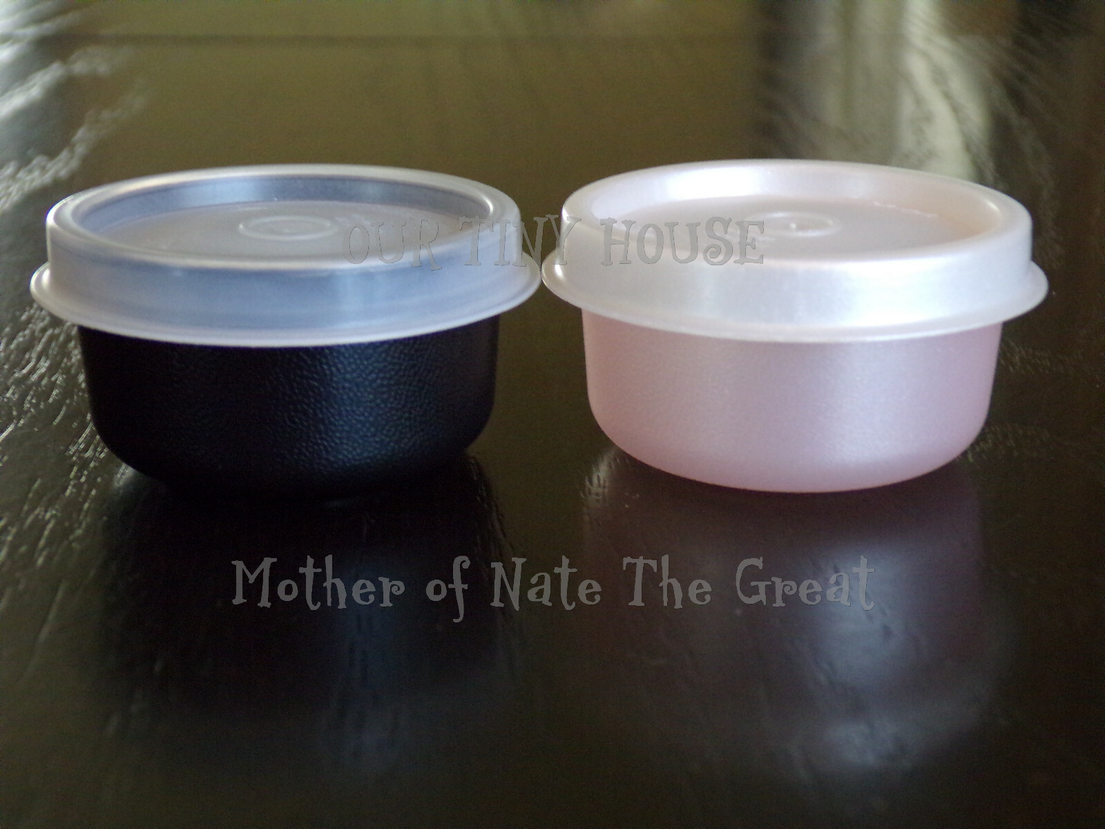 New Tupperware Mini Bowl Smidgets Pill Box Smidget 1463 Pearlescent ...