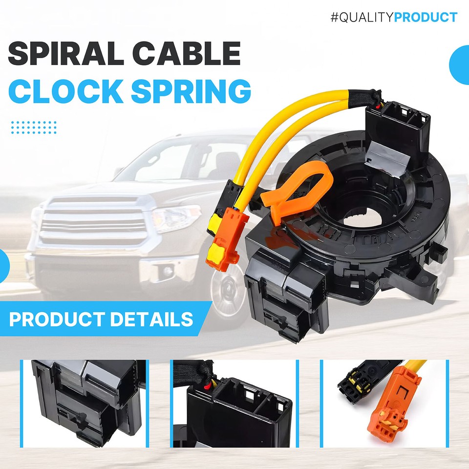 Spiral Cable Clock Spring for Toyota Tundra Tacoma Prius Tacoma | eBay