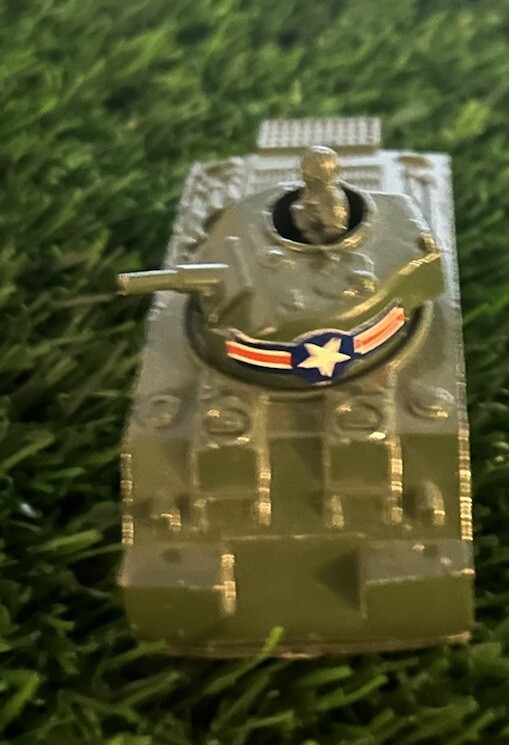 Vintage steel Tank Pencil Sharpener with US soldier visible made in ...