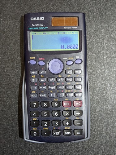 Casio FX-300ES Scientific Calculator W/Case | eBay