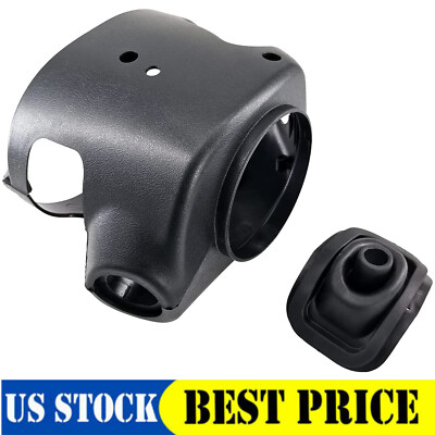 Upper & Lower Steering Column Cover Shroud + Shifter Boot For Chevy GMC ...