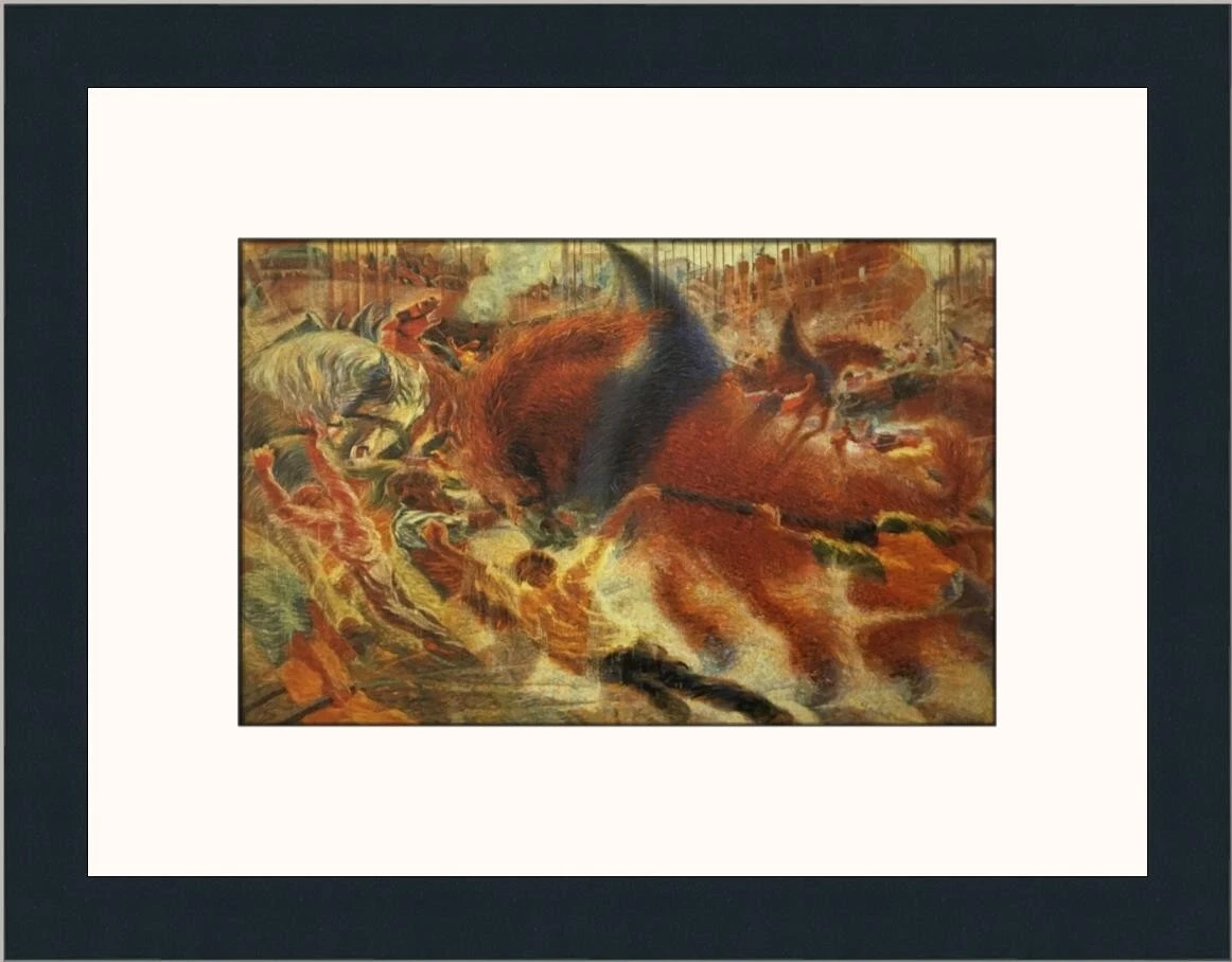 Umberto Boccioni The City Rises