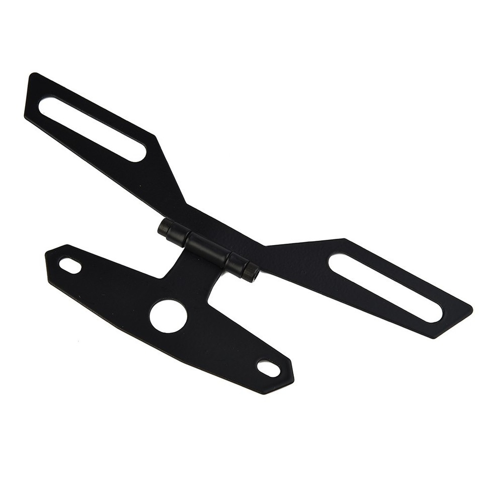 Folding License Plate Holder Motorbike Aluminum Alloy Replacement Part ...