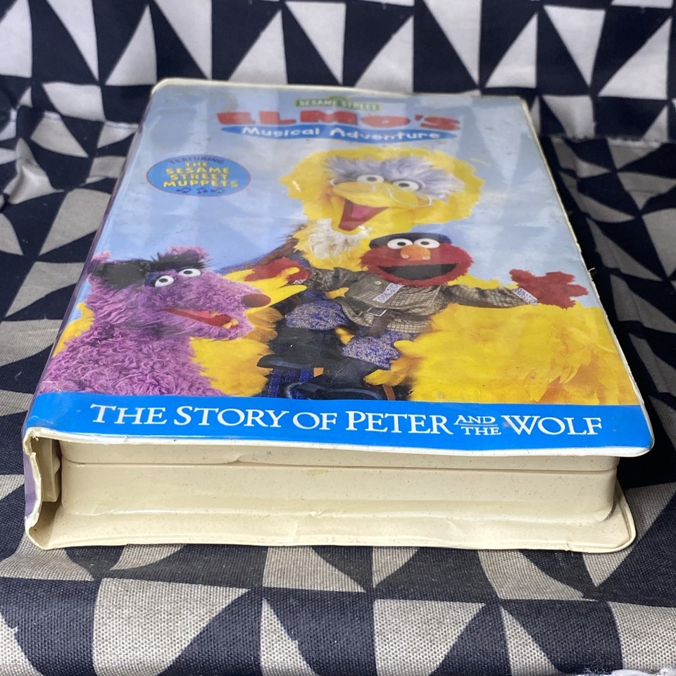 Sesame Street Elmo's Musical Adventure Peter and the Wolf VHS 2001 ...