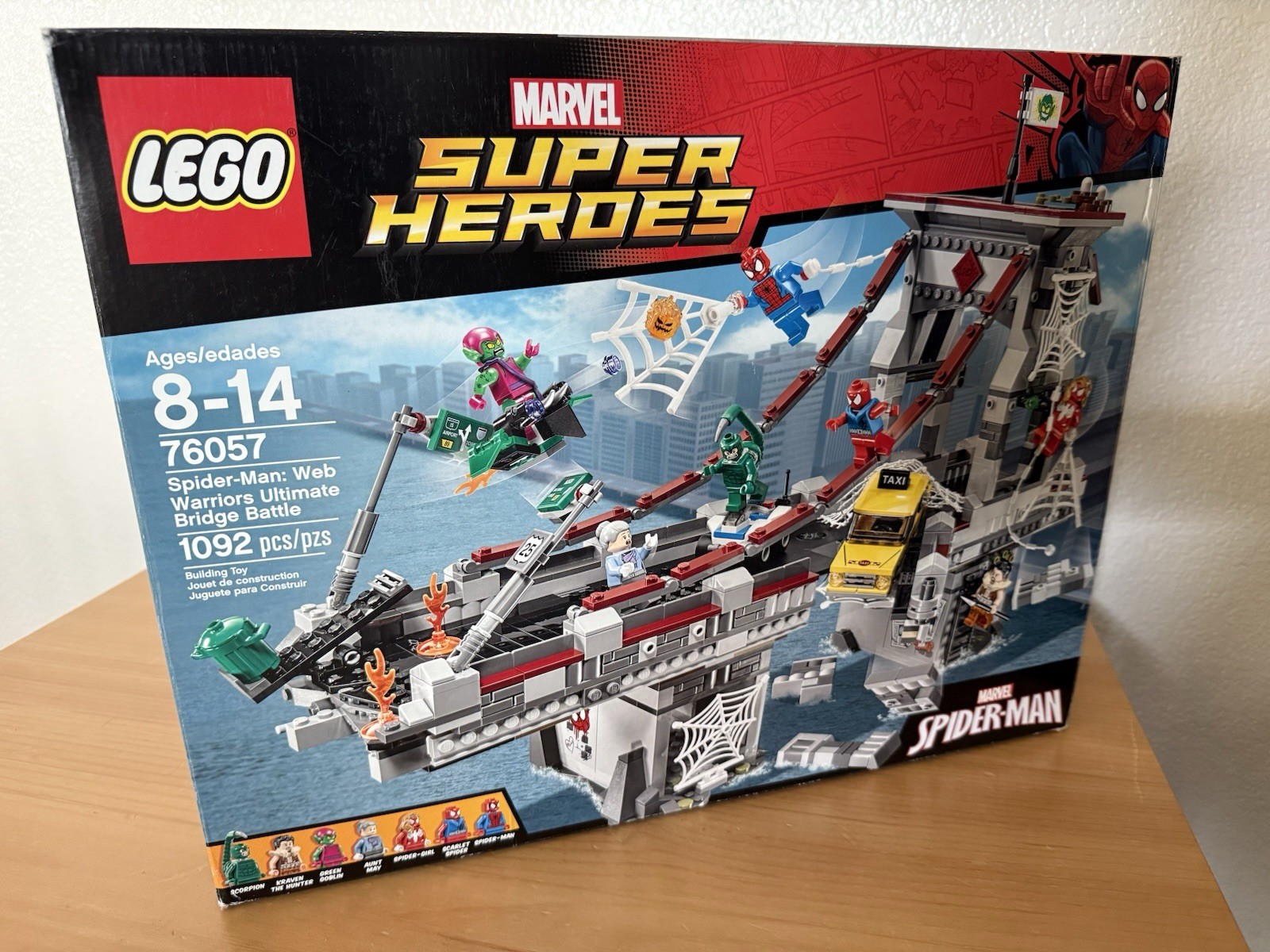 Lego Spiderman: Bridge Battle (76057) 100% w/ Instructions ...
