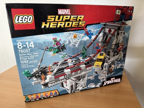 Lego Spiderman: Bridge Battle (76057) 100% w/ Instructions ...