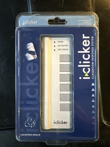 iClicker 1st Generation Student Response Classroom Remote NEW | eBay
