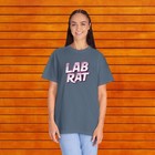 Comfort Colors Lab Rat Graphic T-Shirt, Fun Urban Streetwear Top | eBay