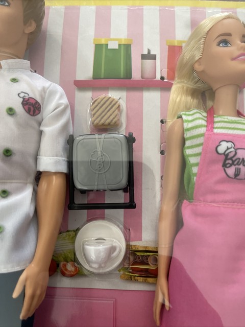 Barbie and Ken Cafe 2 Doll Set Never Been on Shelf FHP64 for sale ...