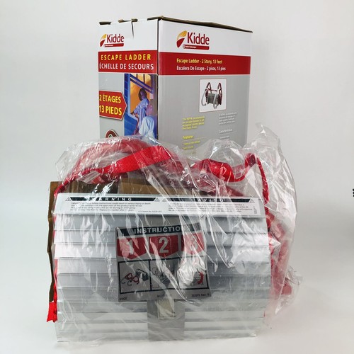 NEW Kidde Fire Ladder Two Story 2 Story Fire Escape Safety 13 Foot NEW ...