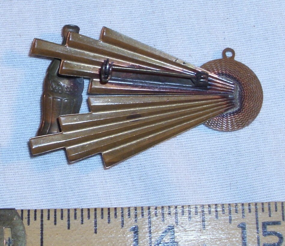 DRINK COCA COLA COMET BRASS BADGE 1950 MCM | eBay