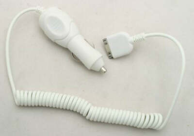System-S Car Charging Cable For Creative ZEN Vision M White | eBay
