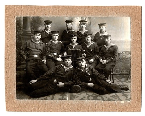 Sailors of the naval aviation. 1930-1939. Baltic Sea Air Force. Red ...