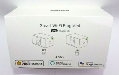 Refoss Smart Wi-Fi Plug Mini 4 Pack MSS110 US Ver 4.0 - White - New ...