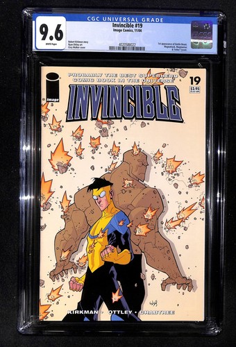 Invincible #19 CGC 9.6 - First Appearance Battle Beast Image 2004 (LW ...
