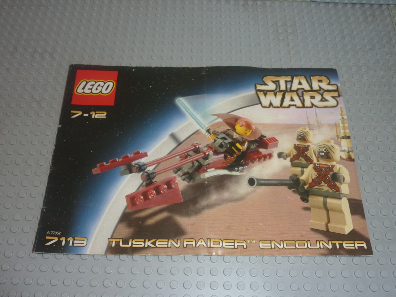 LEGO Notice de Montage Instruction Star Wars 7113-1: Tusken Raider ...