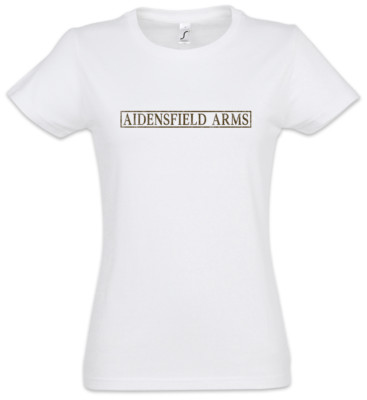 Aidensfield Arms Women T-Shirt Heartbeat Pub Symbol Logo Public Hourse ...