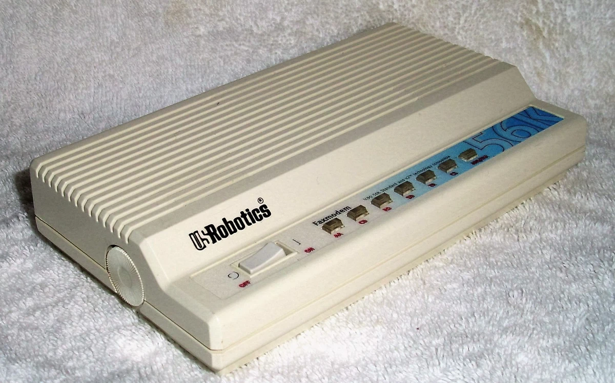 The first time I had internet, I had to make do with a miserly 14.4K ...