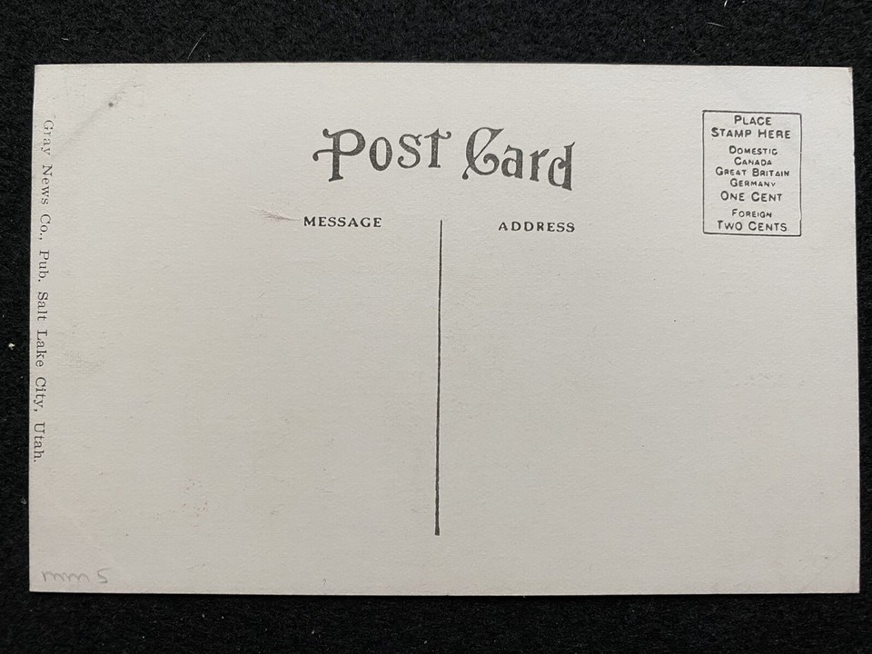 Salt Lake City Utah UT Packard Public Library Antique Photo Postcard | eBay