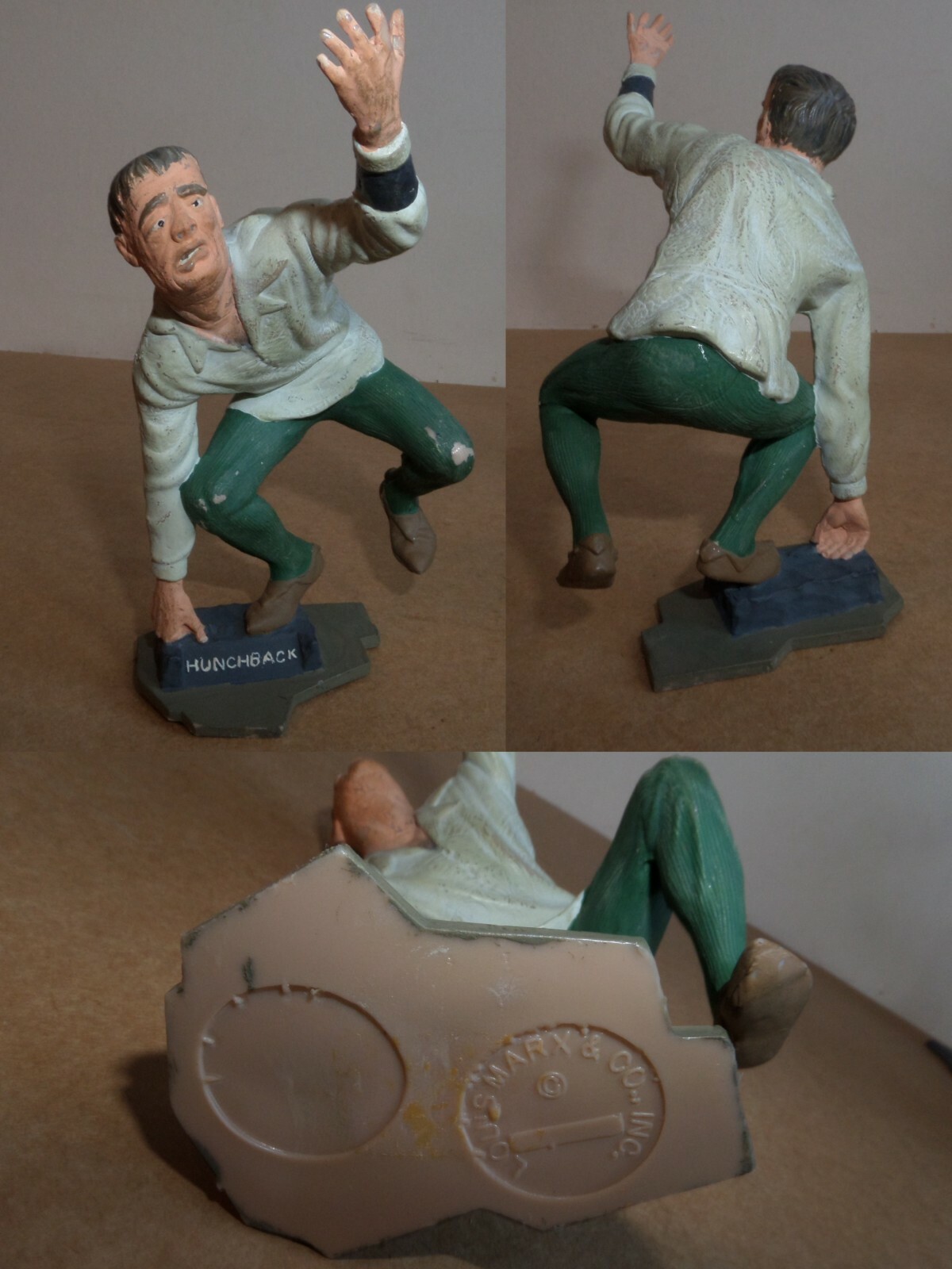 1964 MARX universal Monsters set FRANKENSTEIN Creature WOLFMAN Mummy ...