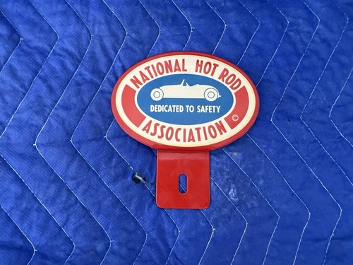 Vintage National Hot Rod Association License Plate Topper | eBay