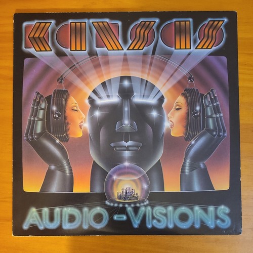 KANSAS Audio-Visions USED 1980 LP Progressive Rock Vinyl Record KRSH ...