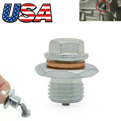 For 14x1.5 Yamaha Raptor 700 Repair Reducer OIL DRAIN PLUG kit Banshee ...