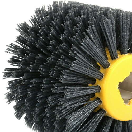 Nylon Abrasive Wire Drawing Brush Polishing Wheel Buffer for Metal ...