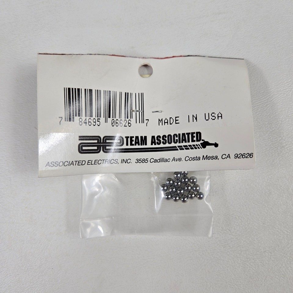 Team Associated RC10 6 Gear Transmission Diff Balls (16) 6626 ASC6626 ...
