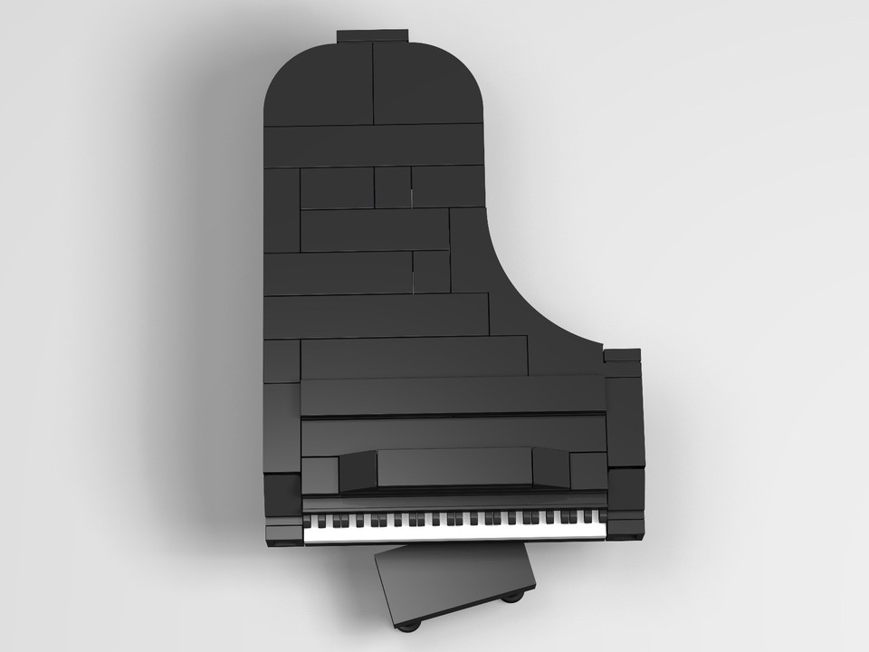 LEGO Grand Piano Custom MOC PDF Instructions Only - No Bricks | eBay