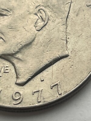 1977 D Silver Dollar Liberty Eisenhower Coin | eBay