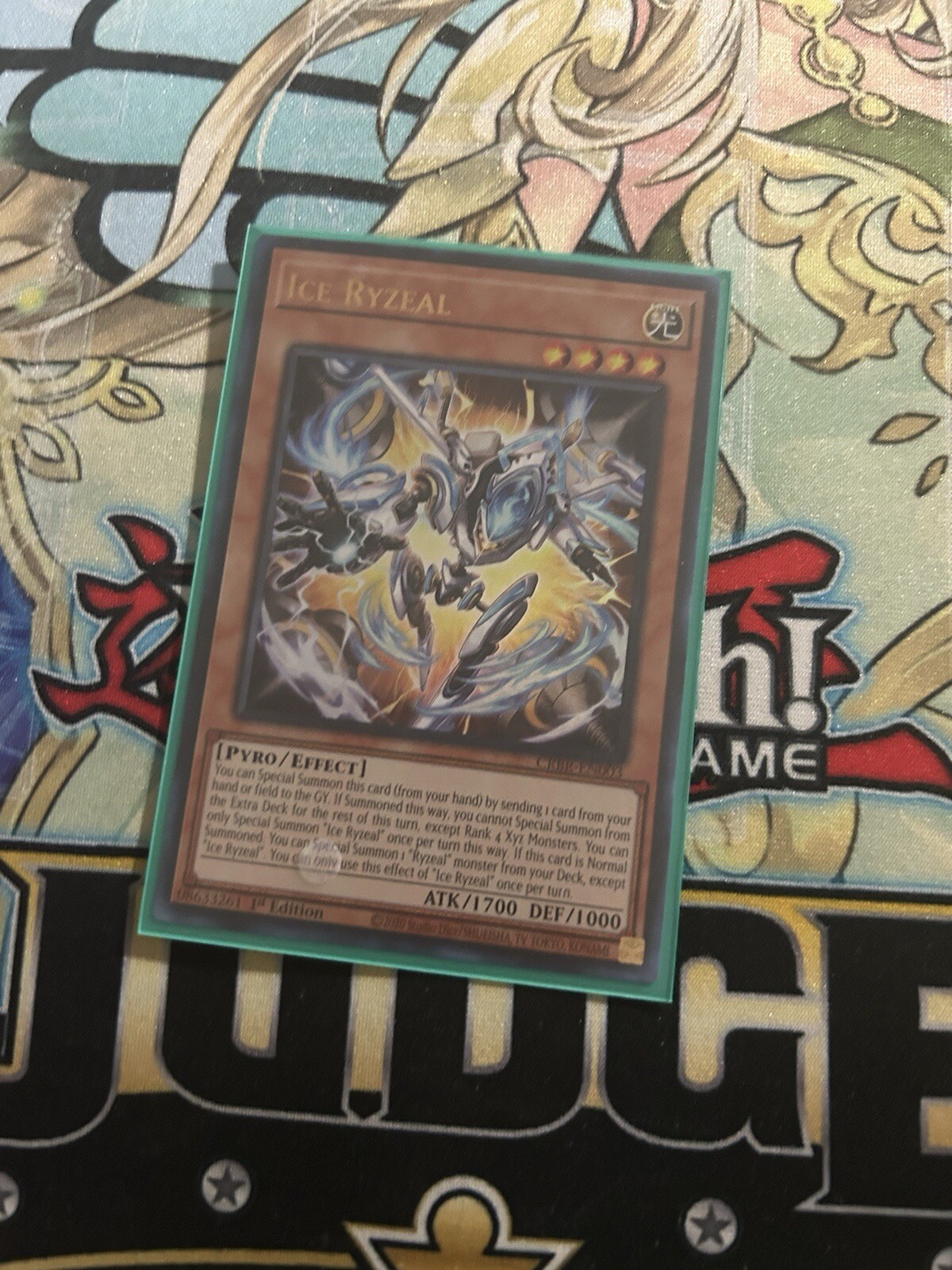 Yugioh Ice Ryzeal Ultra Rare CRBR-EN003 | eBay