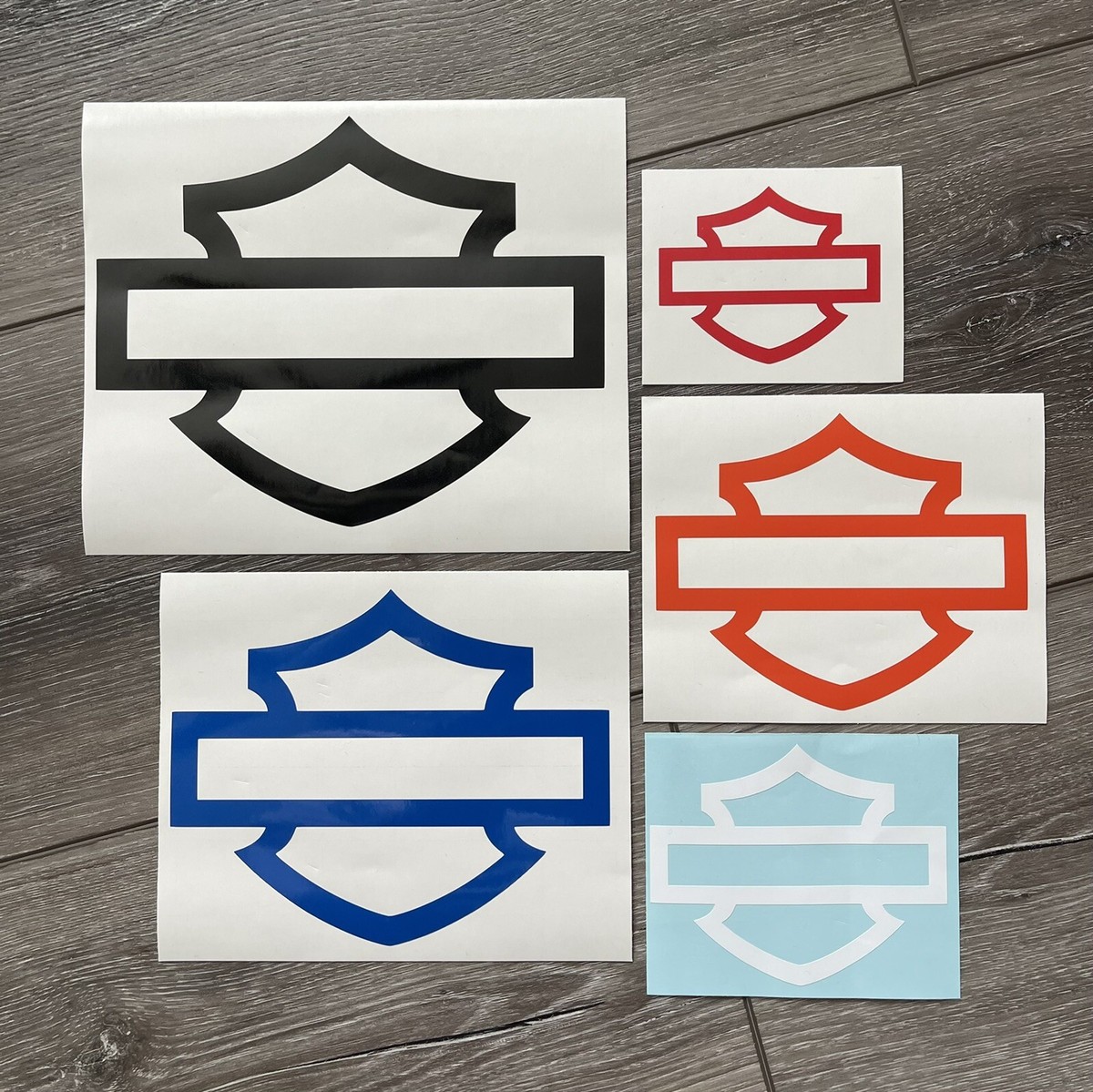 Harley Davidson Logo Outline