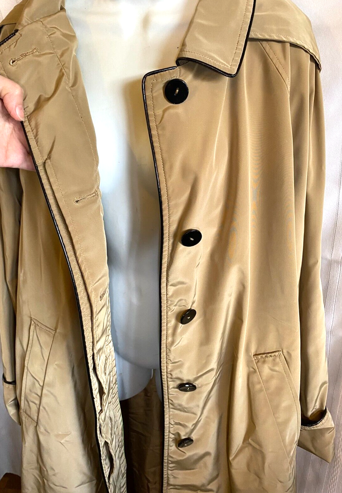 Jane Post Raincoat Size L Detachable Hat No Lining Coat | eBay