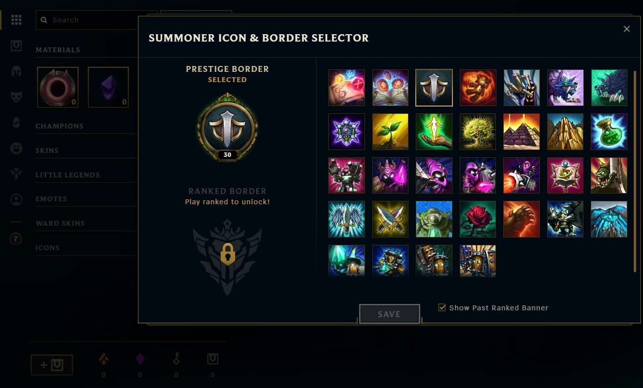 Rare Vintage Icon | Buy League of Legends Account HandLeveled & Fresh ...