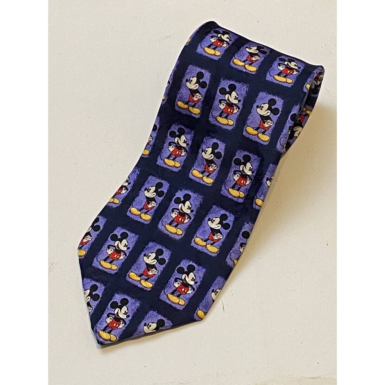 The Disney Store Mens Tie Necktie Multicolor Mickey M… - Gem