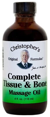 Dr Christopher's Complete Tissue Bone Body Lubricant 4 Oz Therapeutic ...