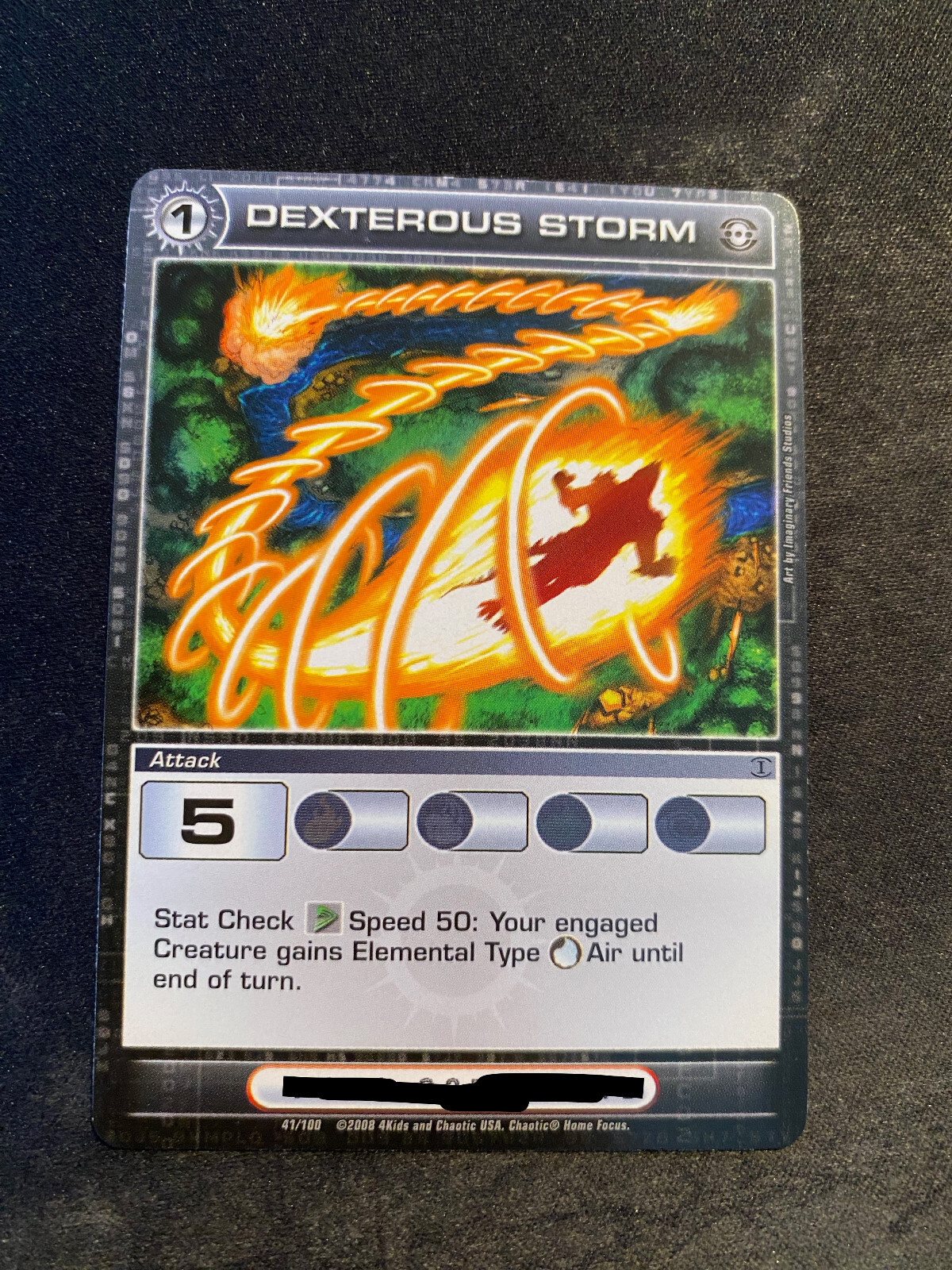 Dexterous Storm - Chaotic Card - Silent Sands - Attack | eBay