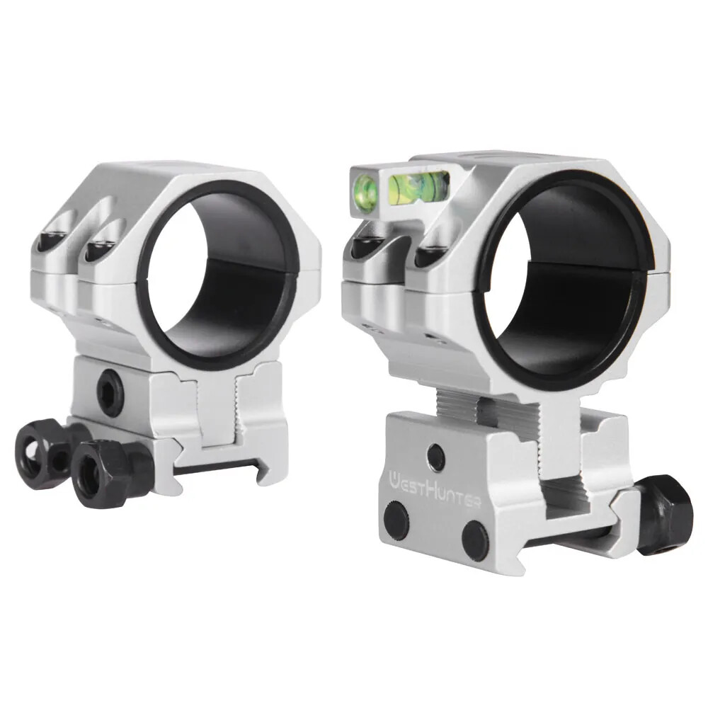 WestHunter 34mm 30mm 1" Scope Rings Adjustable Elevation Height ...