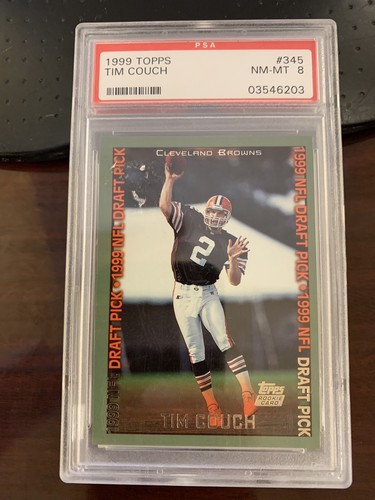 1999 Topps #345 Tim Couch Cleveland Browns RC Rookie Football Card | eBay