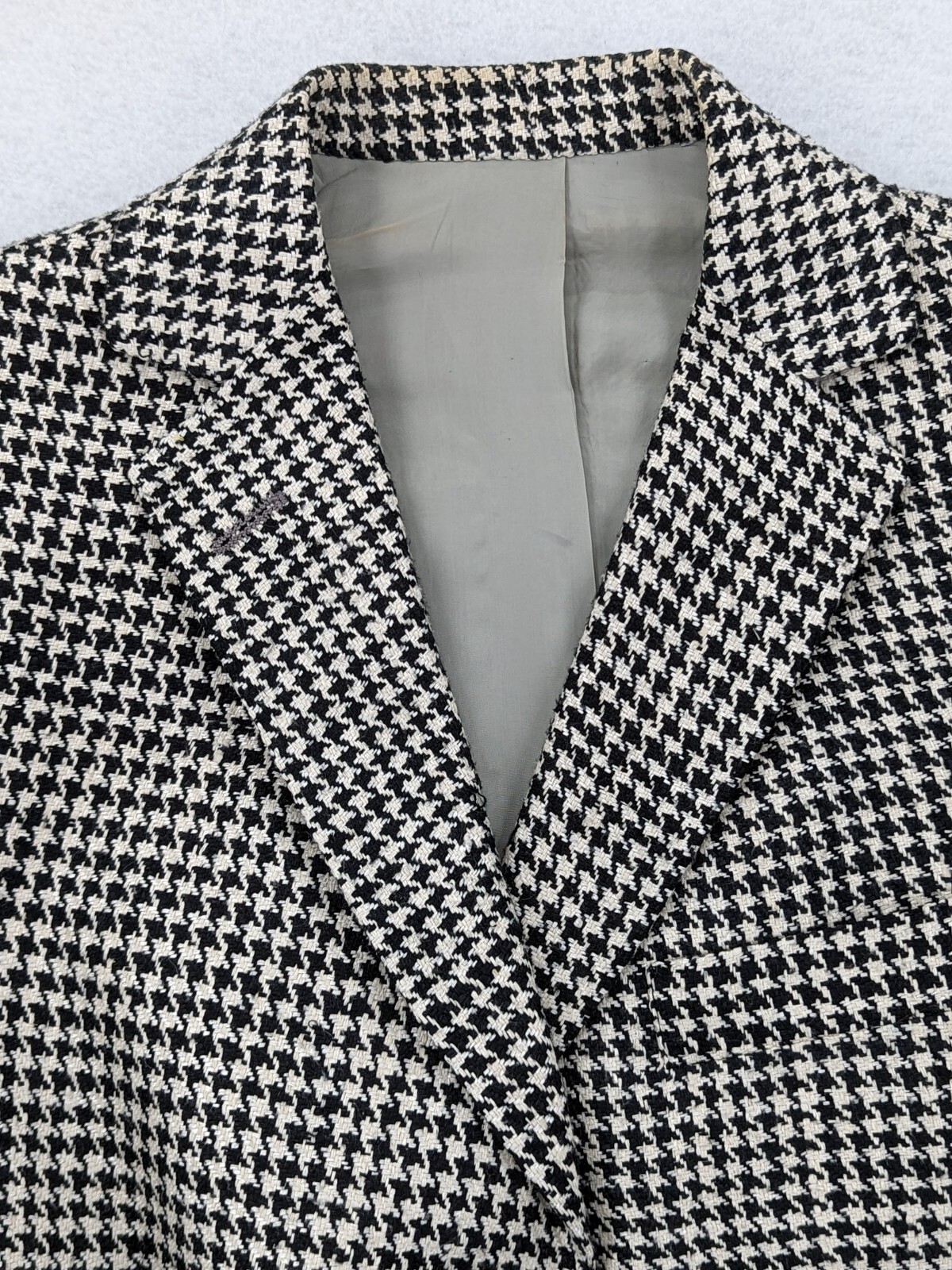 Vintage STANLEY BLACKER for JACOBSON S Woman's HOUNDSTOOTH BLAZER ...
