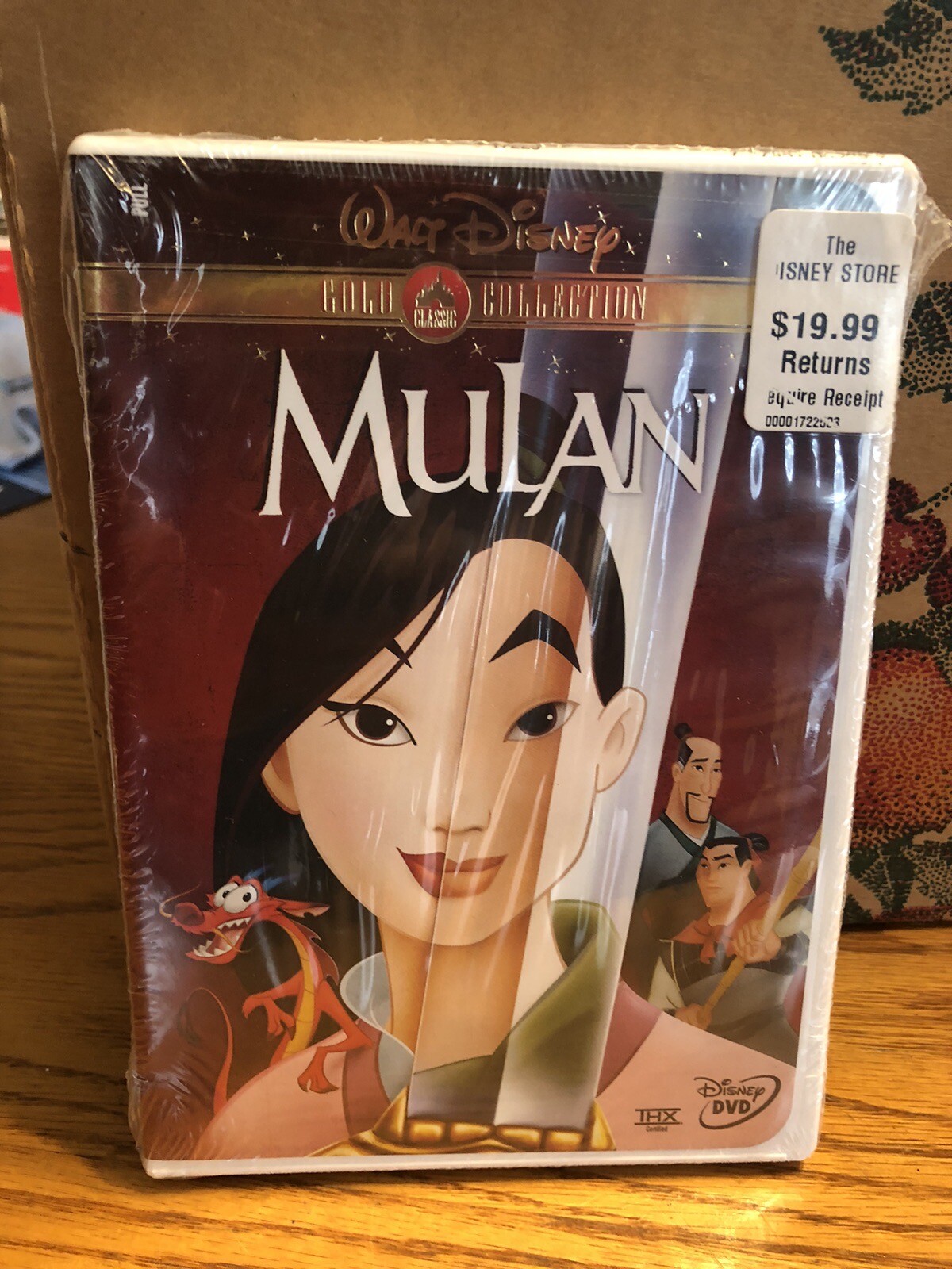 Walt Disney Gold Collection Edition Mulan DVD NEW Sealed 717951002297 ...