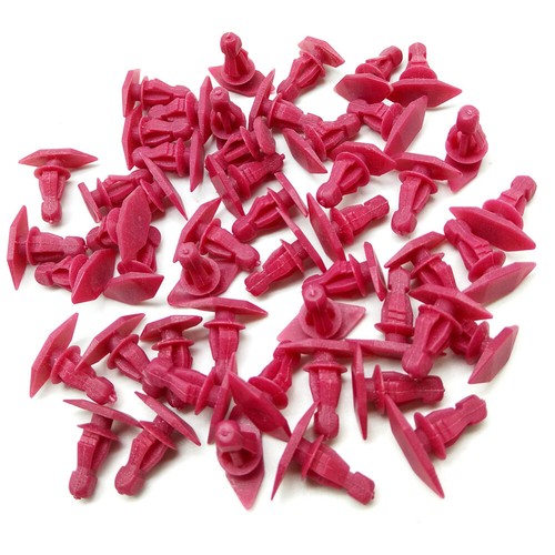 100x Car Fasteners Retainer Plastic Rivets Fastener Fits for Nissan ...