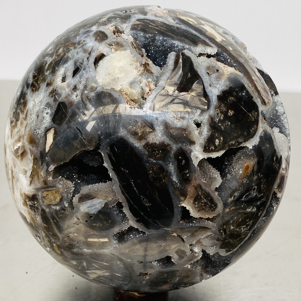 Natural sphalerite crystal cave quartz Sphere healing ball Specimen ...