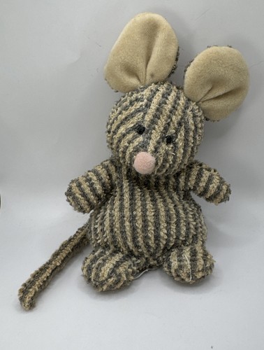 Russ Home Buddies Sniffy Striped Terry Cloth Mouse 7" Bean Plush ...